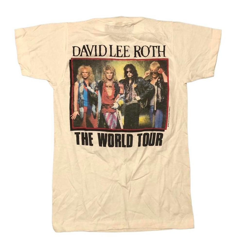 Vintage David Lee Roth World Tour T-Shirt - Gem